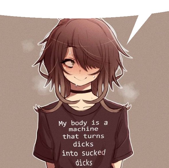 Rule 34 - 1girls Black Hair Black Shirt Blush Choker Clothes Writing Cropped English Text Female ...